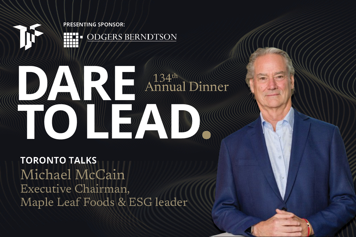 Maple Leaf Foods' Michael McCain to speak at Toronto Region Board of ...